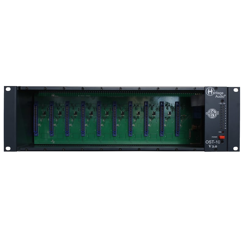 Heritage Audio OST10 v2 - 10 Slot 500 Series Rack - Used | Reverb