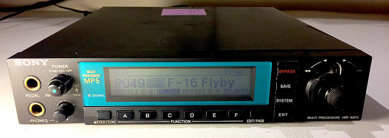 Sony HR-MP5 Stereo Multi-effects Processor with | Reverb Canada