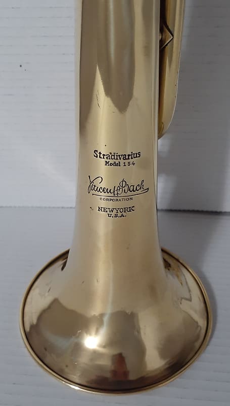 Bach Vintage Vincent Bach Stradivarious Model 154 Corporation | Reverb