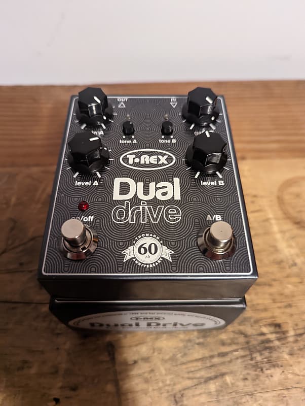 T-REX Dual Drive Overdrive Distortion Pedal Ltd Edition 60th | Reverb
