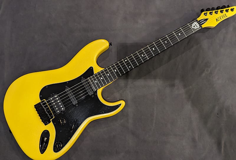 Kiesel Delos Frank Gambale Signature 2022 McClaren Yellow | Reverb