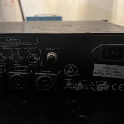 StageWorks SW1000 - 2-Channel Rack Mount Amplifier | Reverb