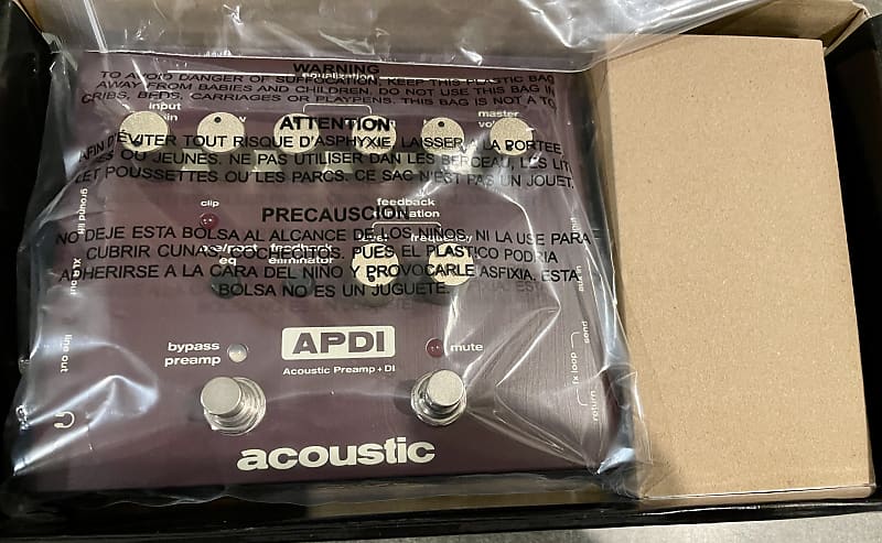 Acoustic APDI Acoustic Guitar Preamp and DI | Reverb