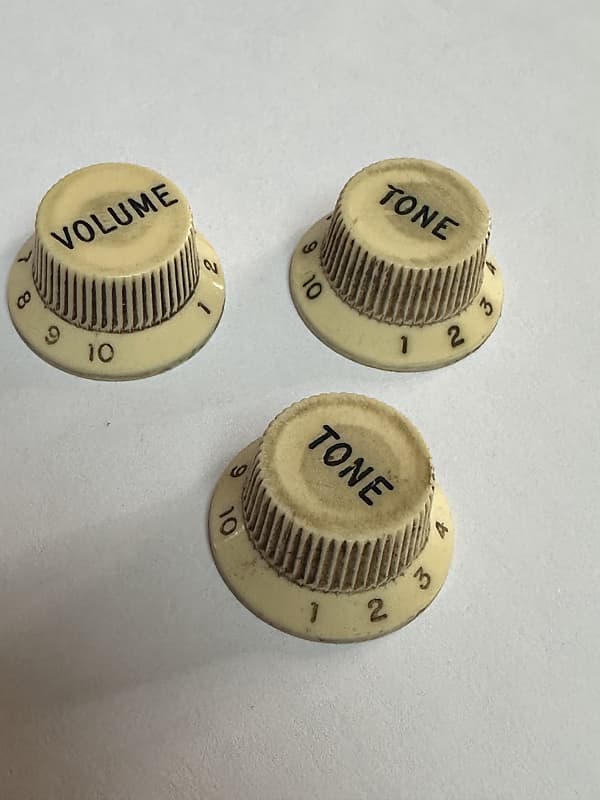 1965 Fender Stratocaster knobs + switch tip 1965 | Reverb Australia