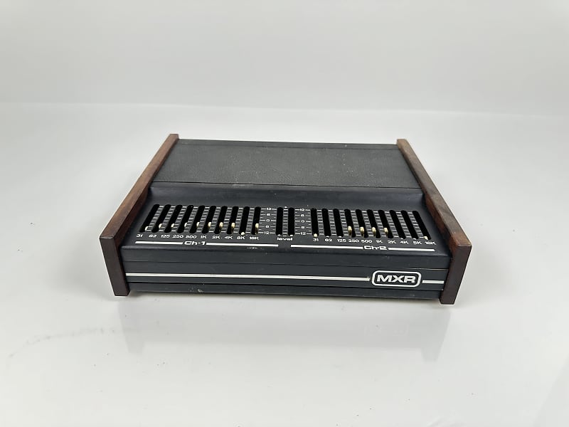 MXR 114 Stereo Graphic 10 Band 2 Channel Equalizer EQ | Reverb