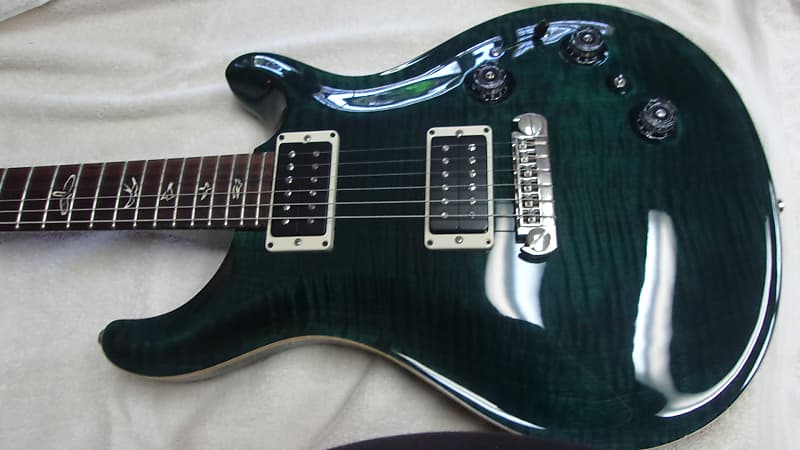 Excellent Early 2012 Core USA PRS P22 Custom 22 Emerald Green | Reverb