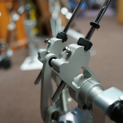 DW DWCPMDD2 MFG Series Direct Drive Silver Double pedal | Reverb