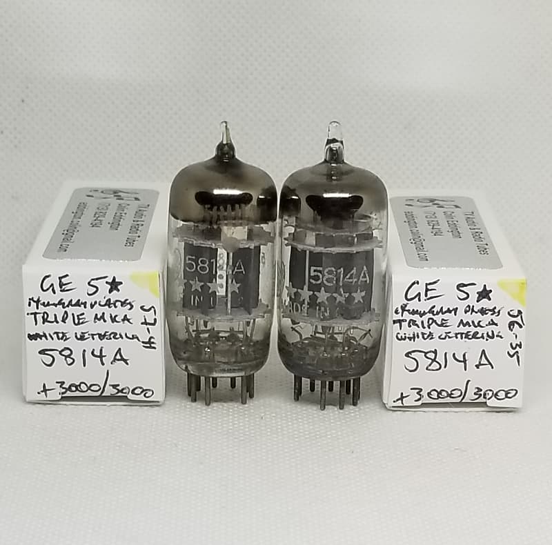 GE 5 Star 5814A Triple Mica Gray Plate Perfectly Matched And | Reverb