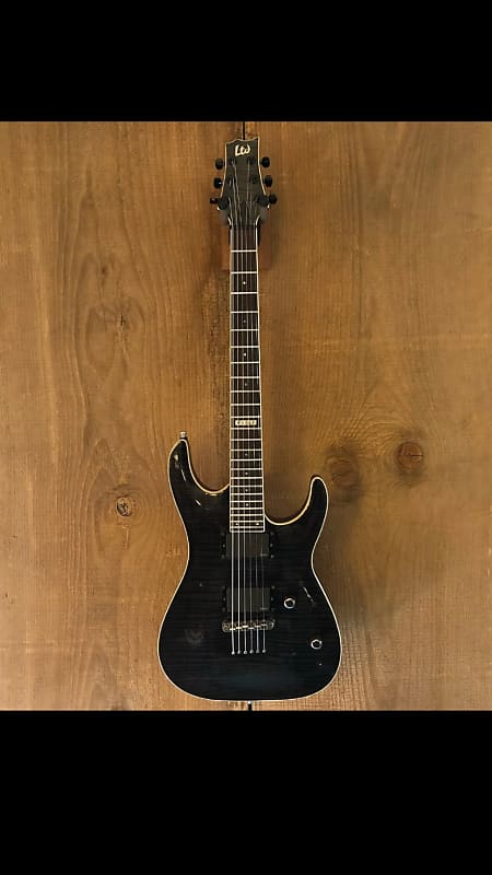 ESP LTD H-500 2008 Black Gray | Reverb