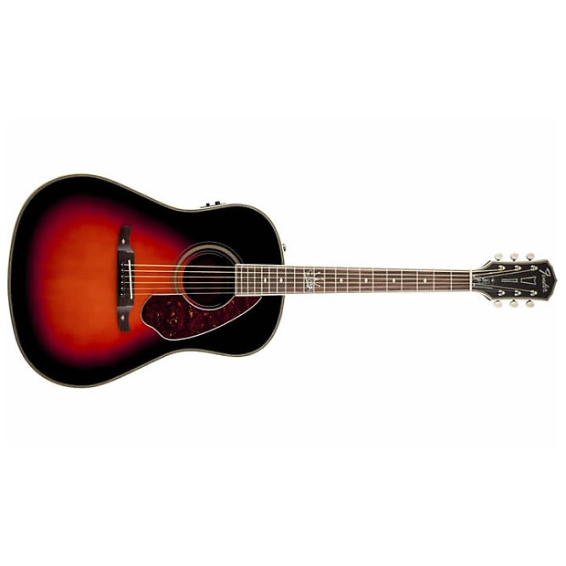 FENDER Ron Emory Loyalty Slope Shoulder Dreadnought Acoustic | Reverb
