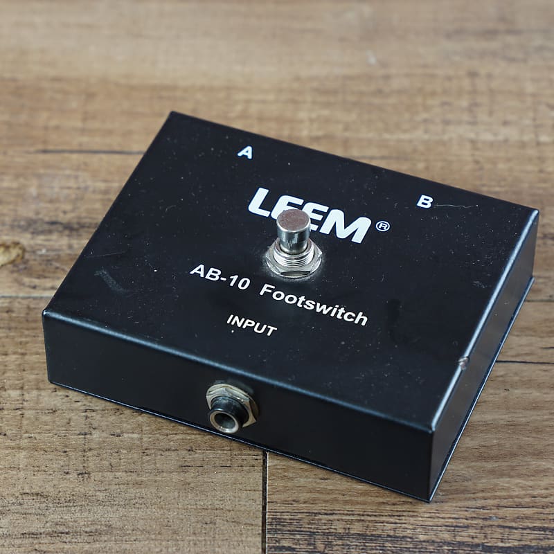 Leem AB-10 Footswitch - A/B Selector Switch | Reverb