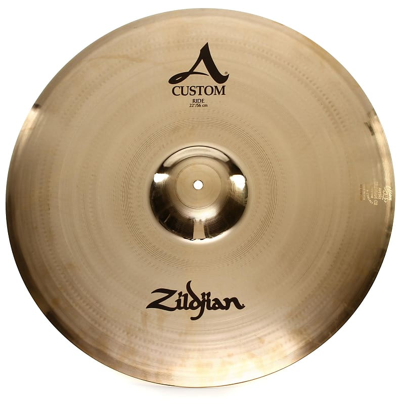 Zildjian 22-inch A Custom Ride Cymbal (3-pack) Bundle | Reverb
