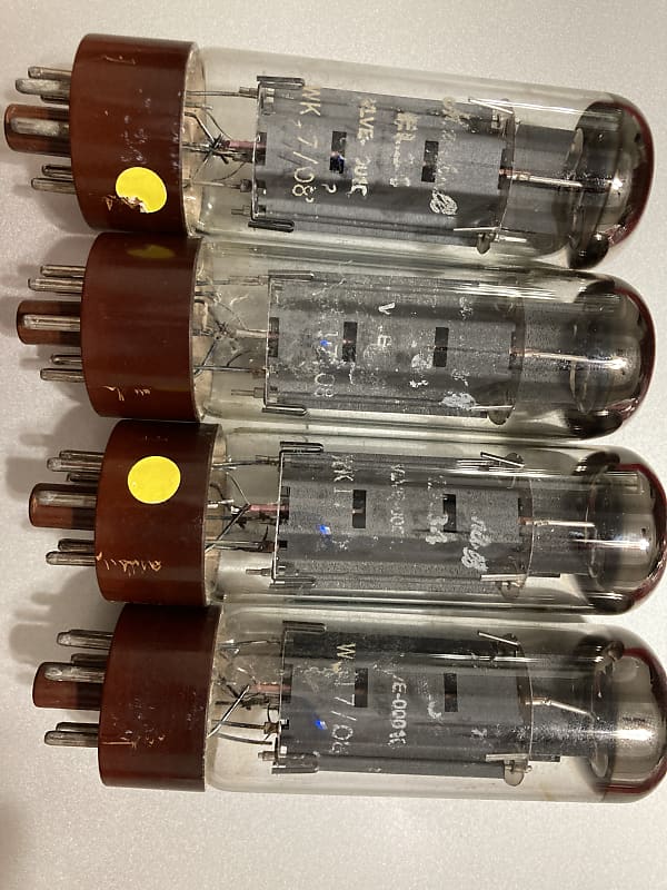 Marshall EL34- Set of 4 *Free Shipping* | Reverb