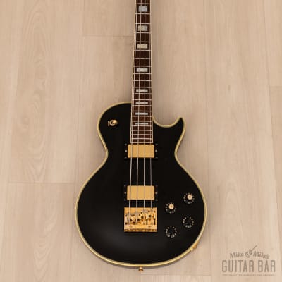 1991 Greco EGB-850 Custom Black Beauty Vintage Short Scale | Reverb