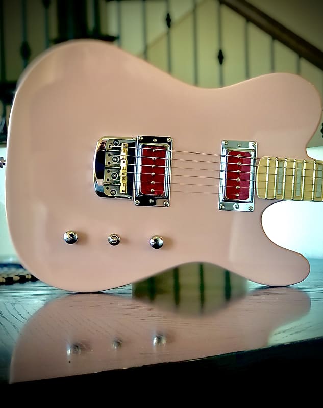 CustomBuild P90 Model T - Shell Pink | Reverb