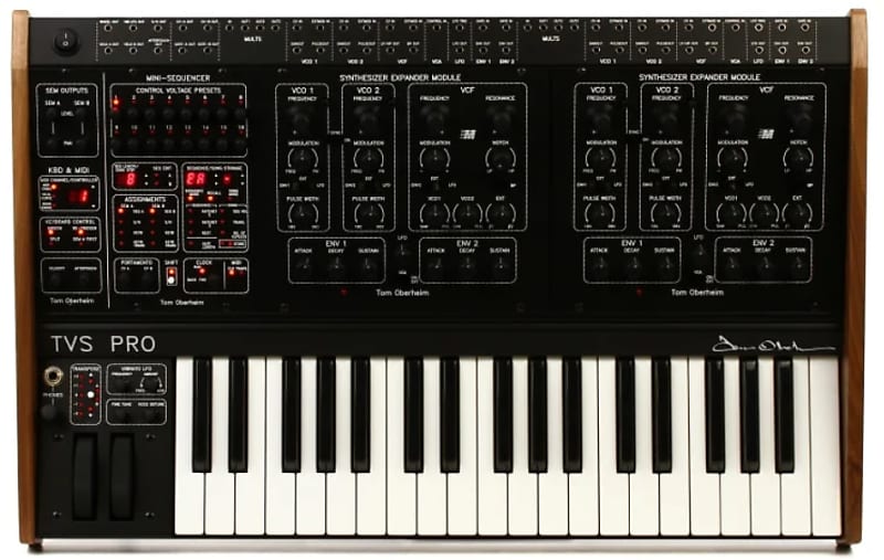 Tom Oberheim Two-Voice Pro - Black | Reverb Australia