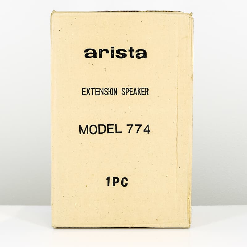 Arista Model 774 Extension Speaker 70's - Wood | Reverb