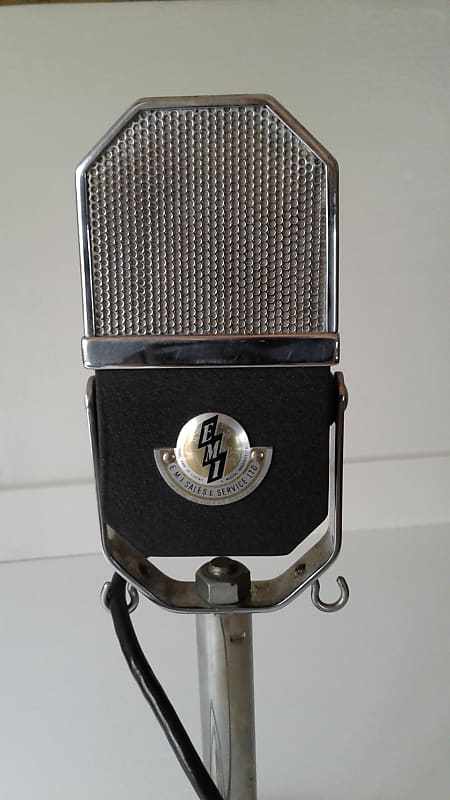 RARE Vintage EMI PM245 Ribbon Microphone (1957) | Reverb Canada
