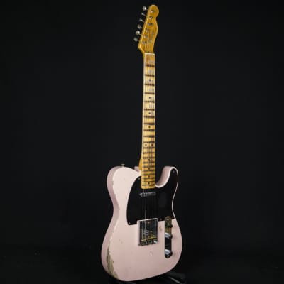 Fender Custom Shop 1952 Telecaster Heavy Relic Shell Pink | Reverb