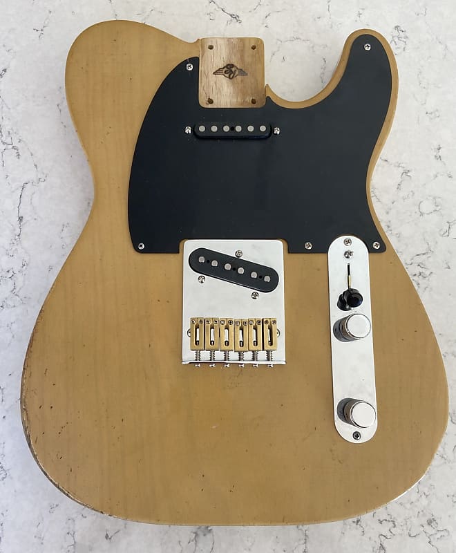 Nitro Finish RS Guitarworks Tele-Style Loaded Telecaster Body | Reverb