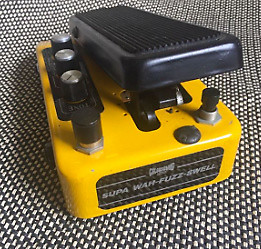 Colorsound Super Wah Fuzz Deluxe 1970s Yellow | Reverb UK
