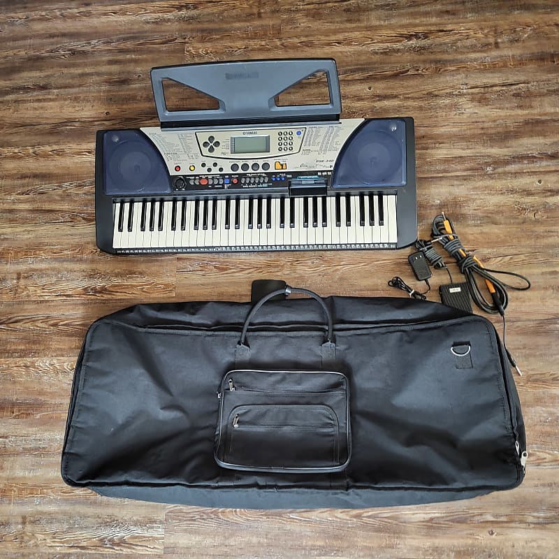 Yamaha PSR-340 Portatone Electronic Keyboard w/ Case, Sustain | Reverb