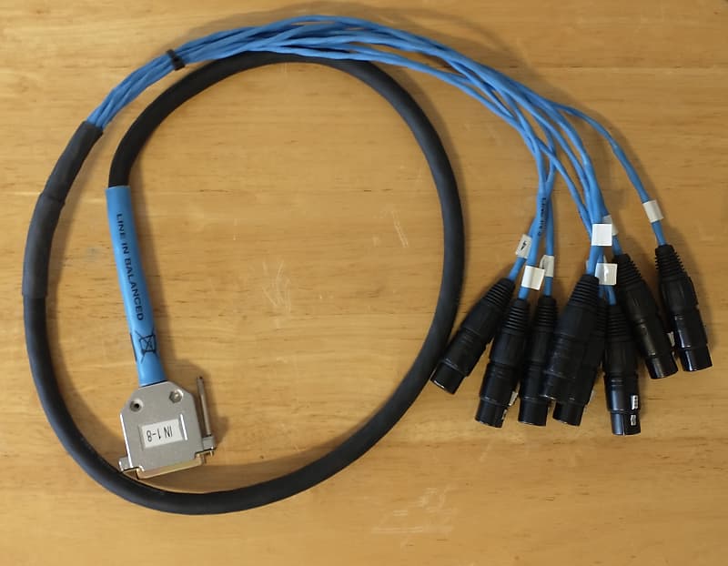 Avid DB25 to XLRF DigiSnake - 4 foot | Reverb