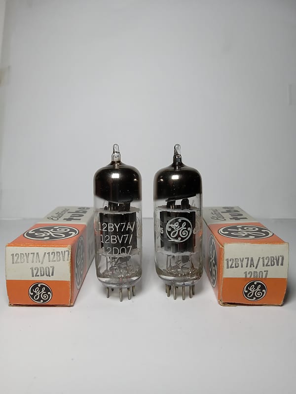 Pair Of NOS GE 12BY7/12BV7 Hickock Tested | Reverb