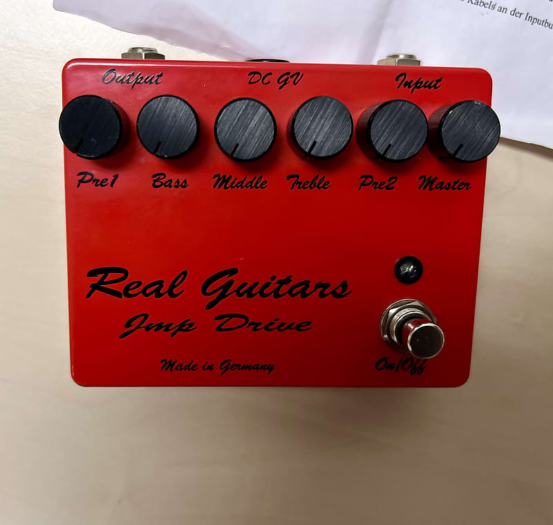 Real Guitars - JMP Drive - 2007 - Ferrari red finish - | Reverb
