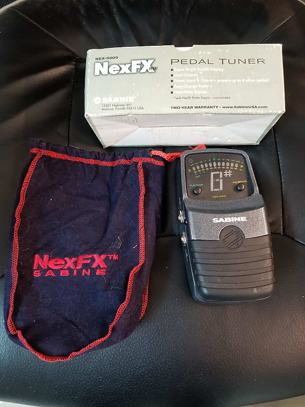 Sabine NexFX NEX-5000 Chromatic Guitar Tuner Pedal | Reverb