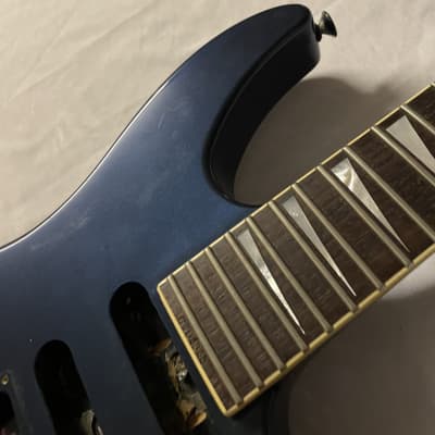 Charvel Jackson Model 6 Husk MIJ Japan 1988 Cobalt Blue | Reverb