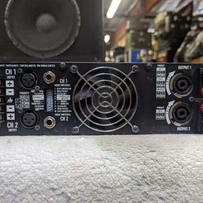 Closet Find! 2002 QSC RMX 1850HD Stereo Power Amplifier - | Reverb
