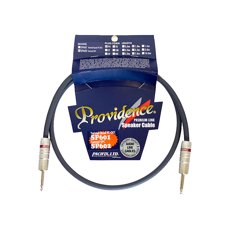 PROVIDENCE - SP602 SPEAKER 2CORE 3M PH/PH | Reverb