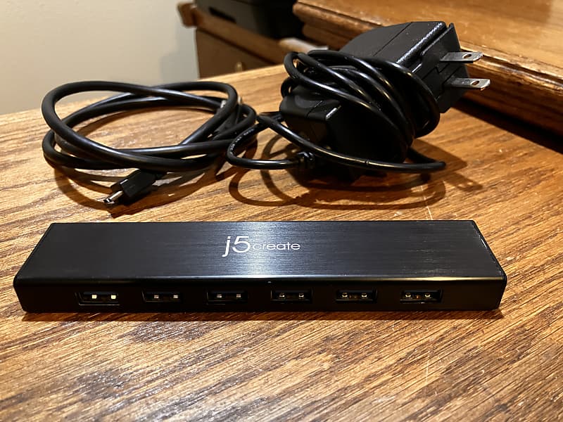 j5create j5create 7-Port Powered USB 3.0 Data Hub with 3.3 ft | Reverb