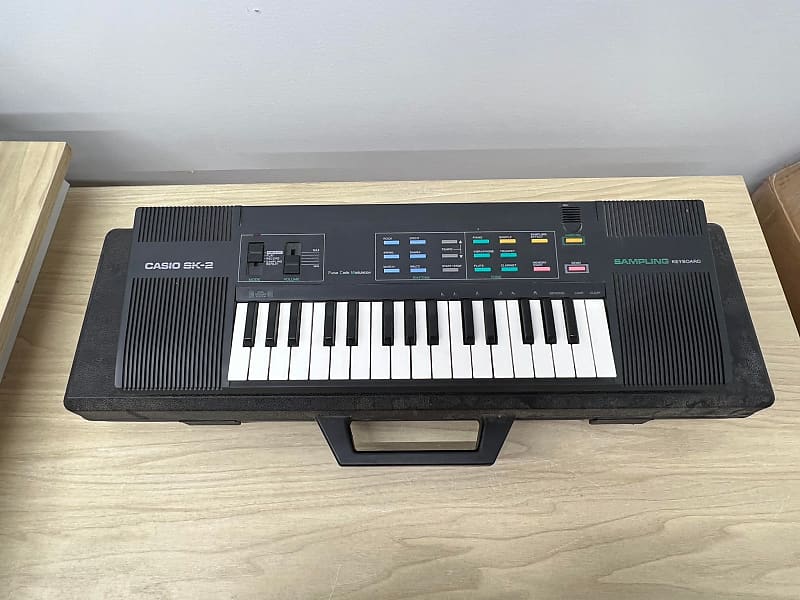 Casio SK-2 Portable 32 Key Sampling Keyboard Synthesizer | Reverb