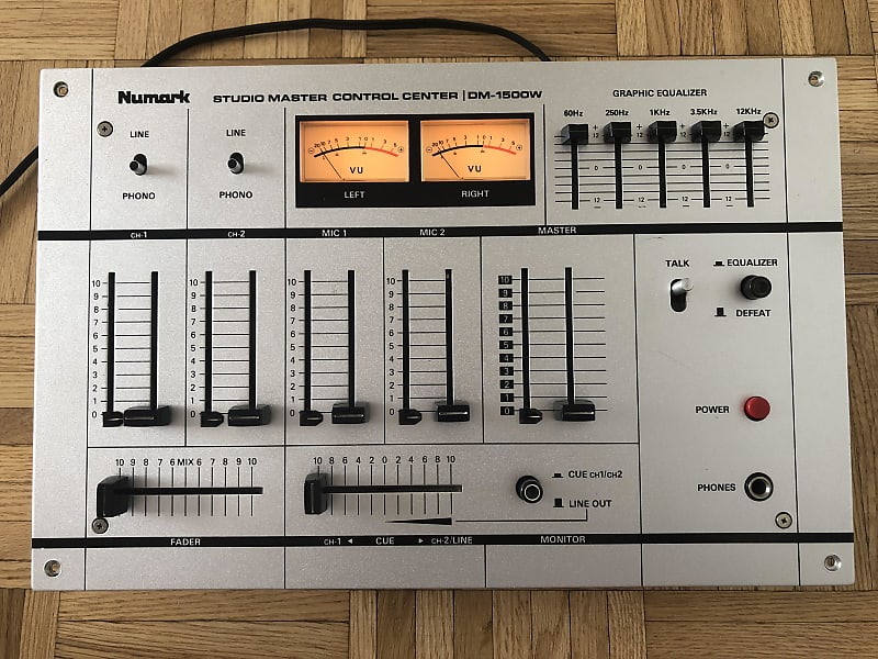 Numark Studio Master Control Center DM-1500W Vintage ~1980 | Reverb