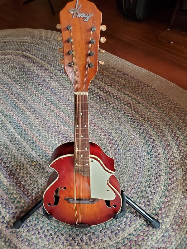 Kay Mandolin 1960 Red Burst | Reverb