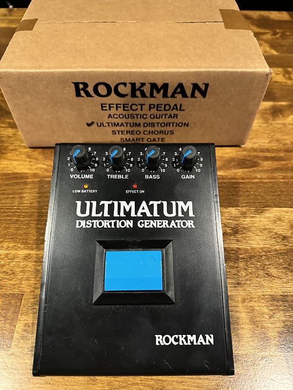 1994 SR&D ROCKMAN Ultimatum Distortion Generator- Fully | Reverb
