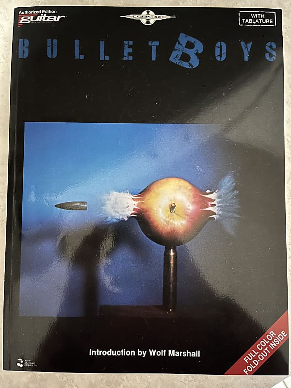 BulletBoys- S/T - Guitar Tab / Tablature Book | Reverb
