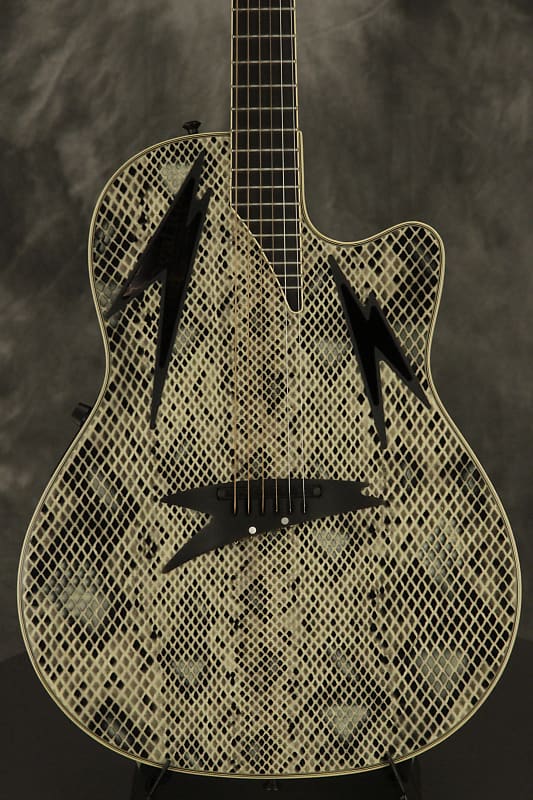 1989 Ovation THUNDERBOLT TS01-05 Snakeskin graphics | Reverb UK