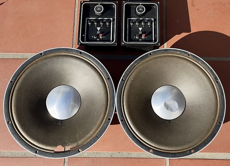 JBL N2400 Crossovers and D131 woofer speakers! | Reverb