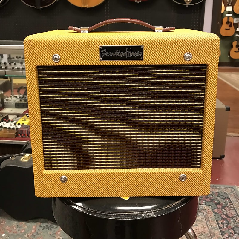 2020 Franklyn Amps 5F1 Champ Tweed Handwired Point to Point | Reverb