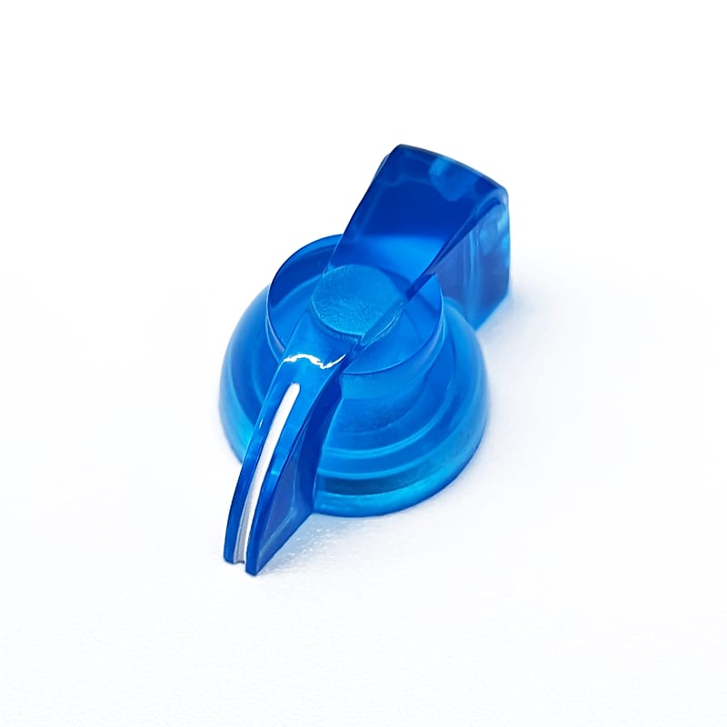 Transparent Blue Chicken Head Pointer Knob | Reverb