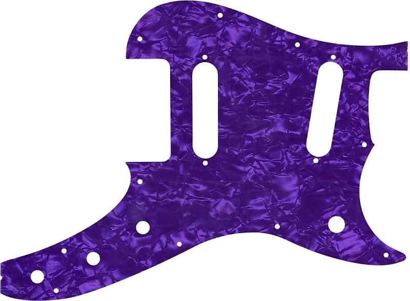 WD Custom Pickguard For Fender Duo-Sonic Offset SS #28PRL | Reverb