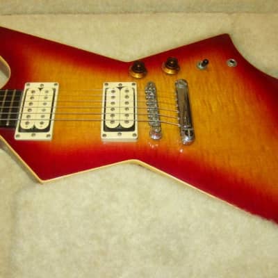 1985 Gibson Custom Shop Edition XPL Explorer Flamed Sunburst | Reverb