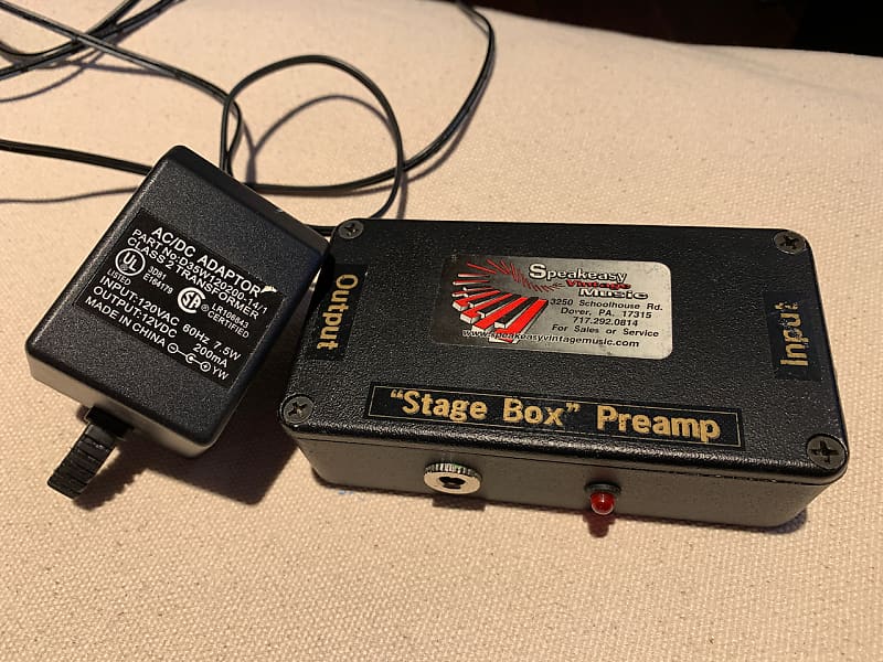 Speakeasy Stage Box Rhodes Preamp | Reverb