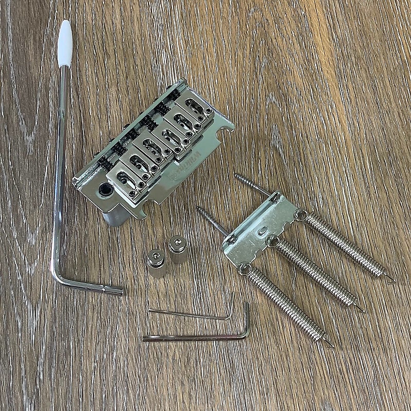 Wilkinson 2 Point Bridge Tremolo System in Chrome | Reverb