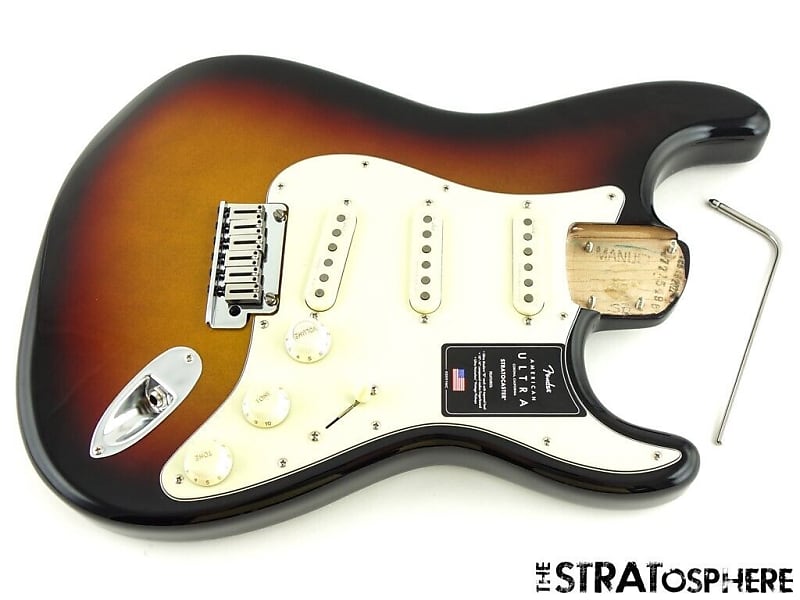 Fender American Ultra Stratocaster Strat / Full LOADED BODY | Reverb