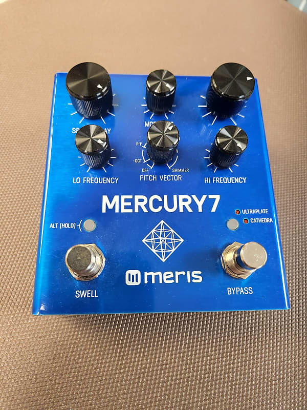Meris Mercury 7 Etheral Stereo Reverb Pedal | Reverb