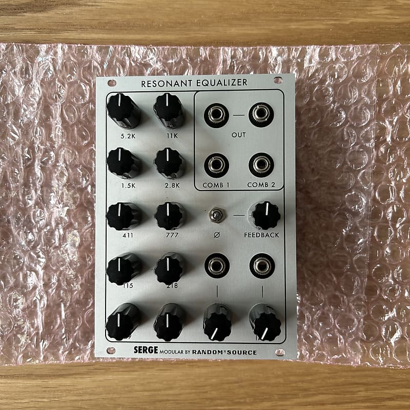 Random Source Serge Resonant Equalizer EQ - Silver | Reverb
